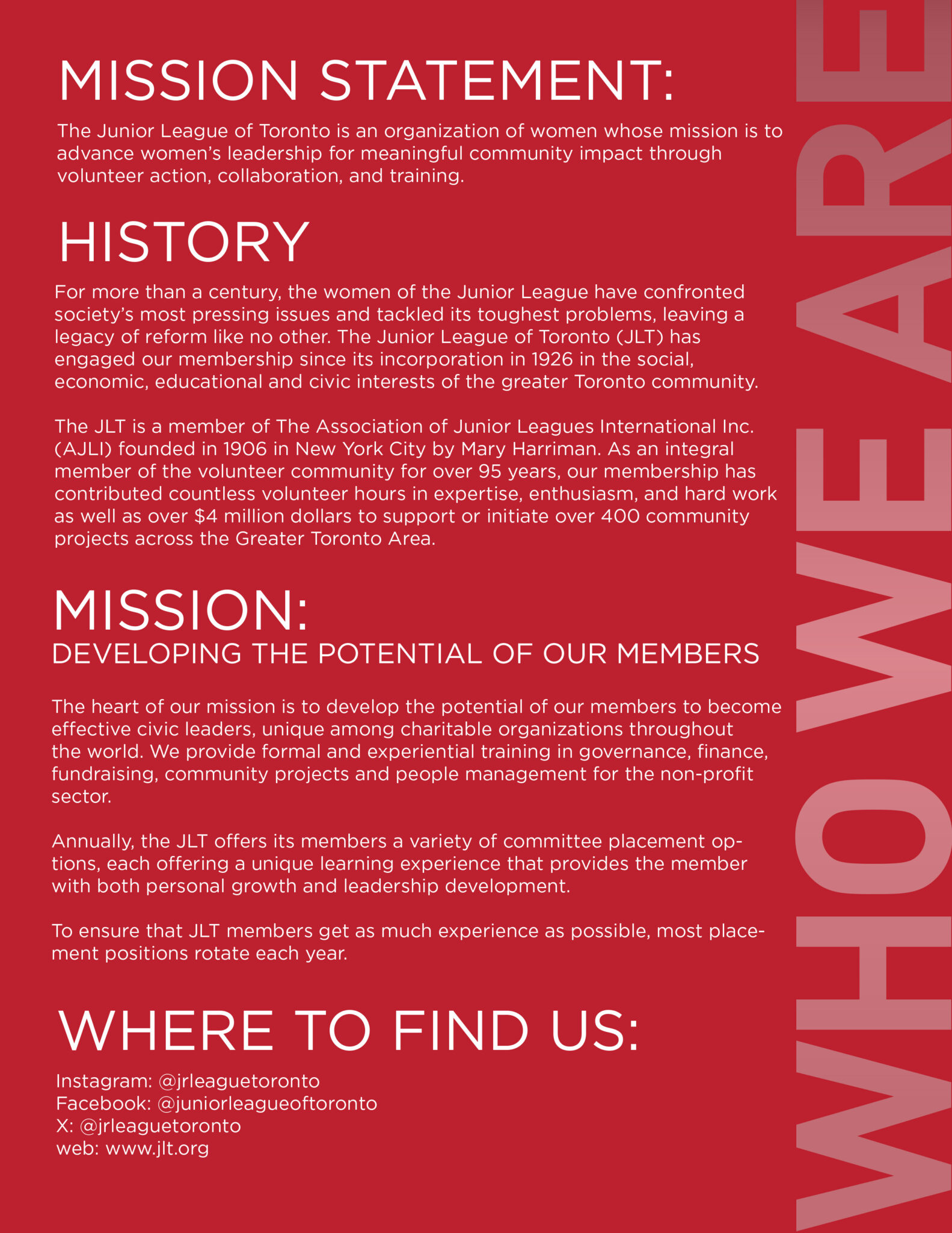 JLT Annual Report 2023-2024 - www.jlt.org
