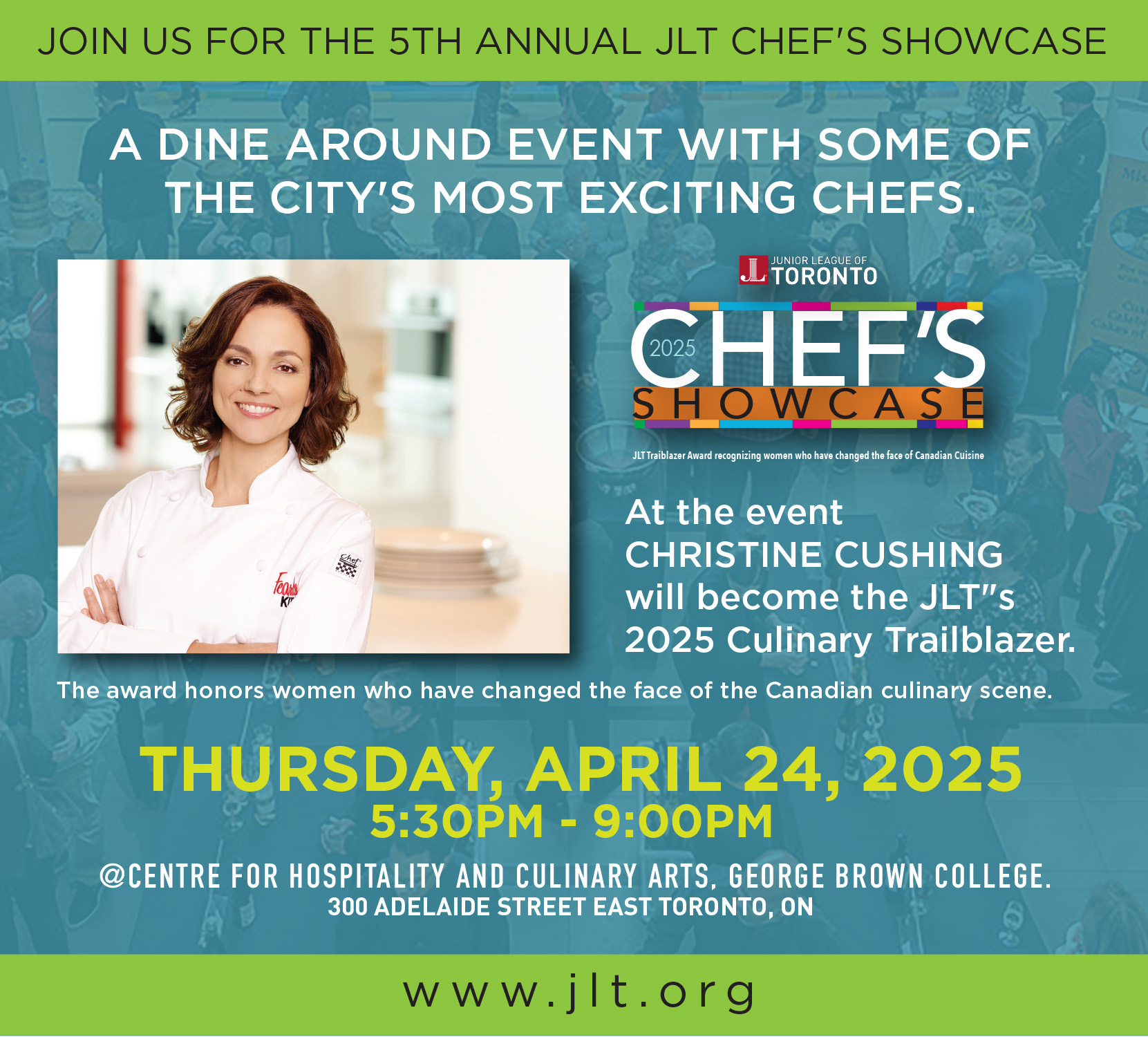 JLT CHEF'S SHOWCASE 2025 - www.jlt.org
