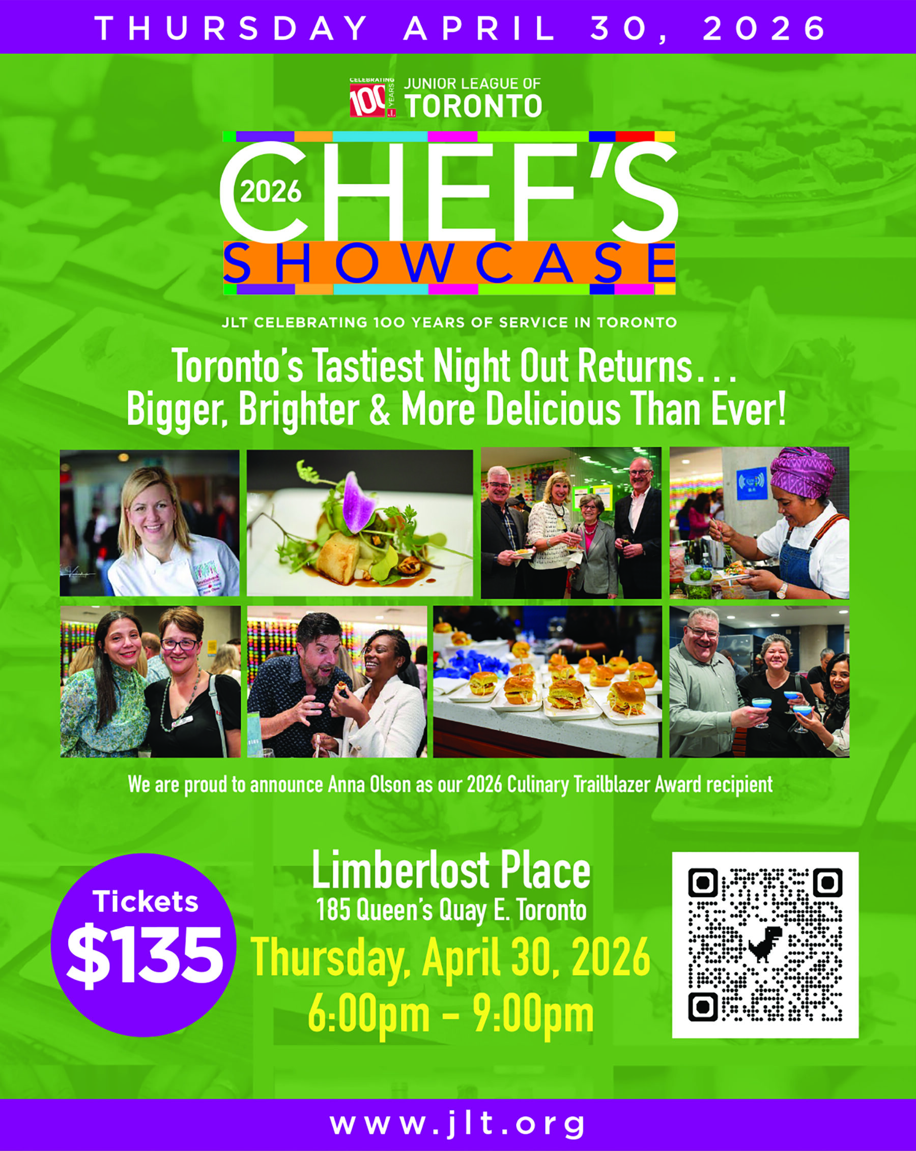 JLT Chef's Showcase 2026 - www.jlt.org